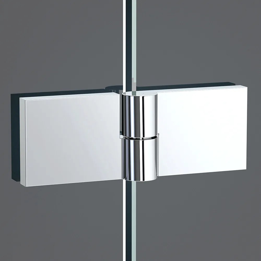 Roth Čtvercový nebo obdélníkový sprchový kout CI 2CL+CI 2CR Varianta: šířka levých dveří: 100 cm, šířka pravých dveří: 90 cm - (CI 2CL/1000+CI 2CR/900), Barva profilů a typ výplně: profily: brillant, výplň: transparent
