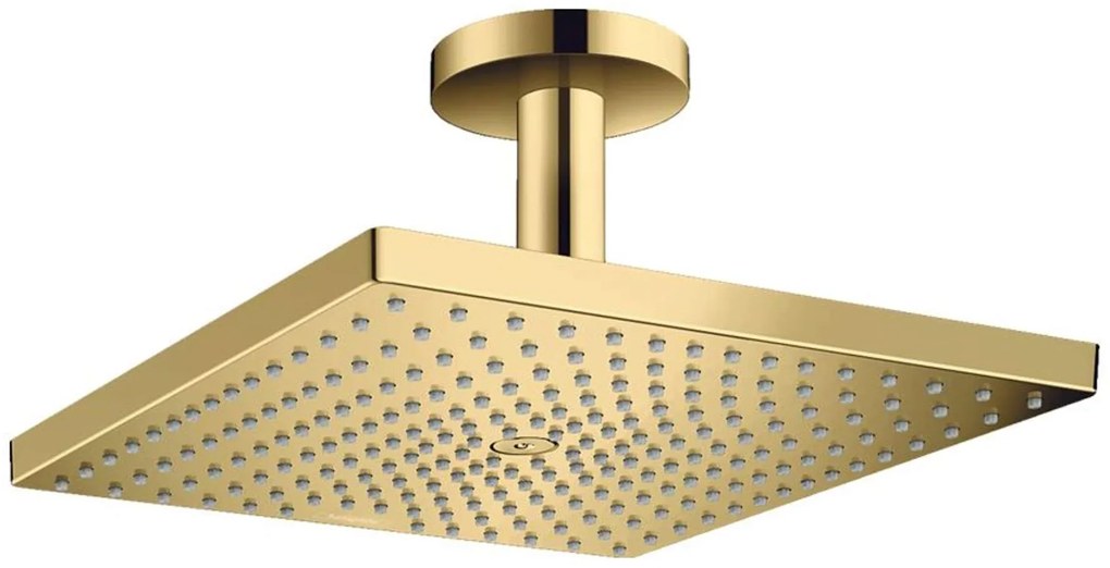 Hansgrohe Raindance E - Hlavová sprcha, 30x30 cm, EcoSmart, leštěný vzhled zlata 26251990