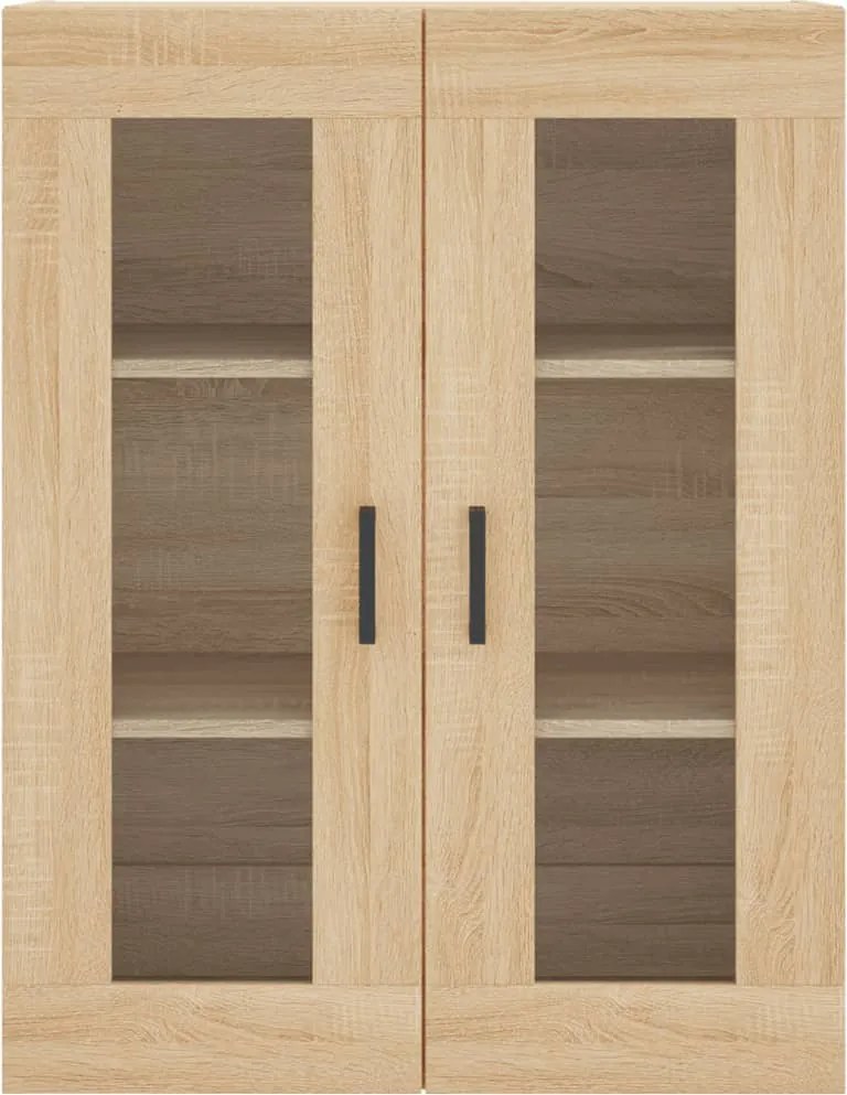 Skříň highboard dub sonoma 69,5 x 34 x 180 cm kompozitní dřevo 3198404