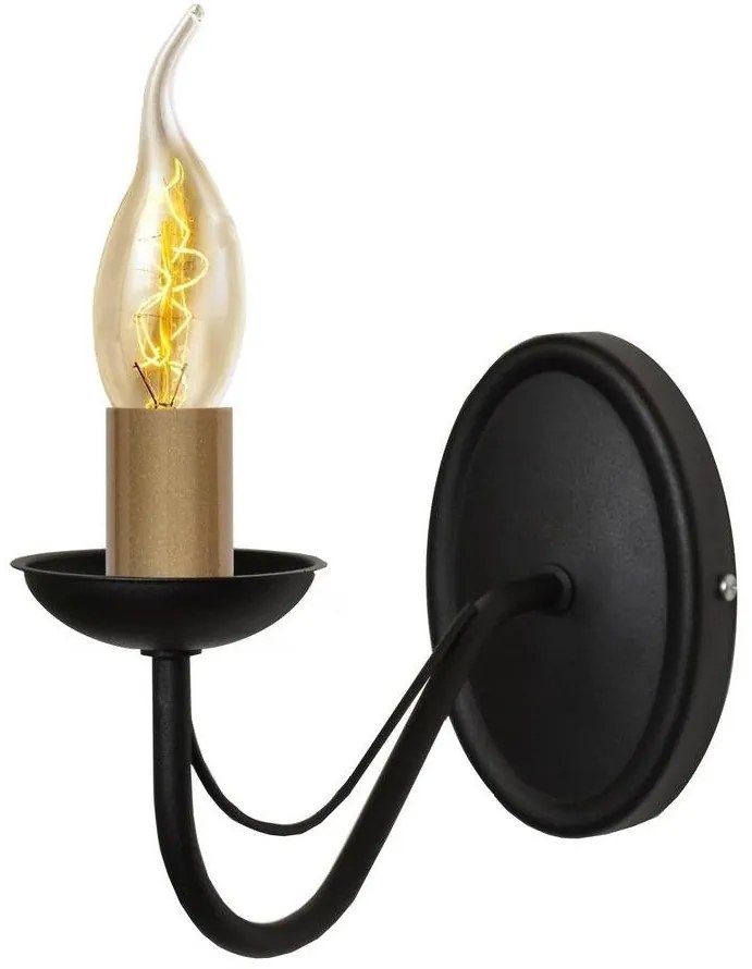 Nástěnná lampa nástěnné svítidlo malbo 1xe14/60w/230v