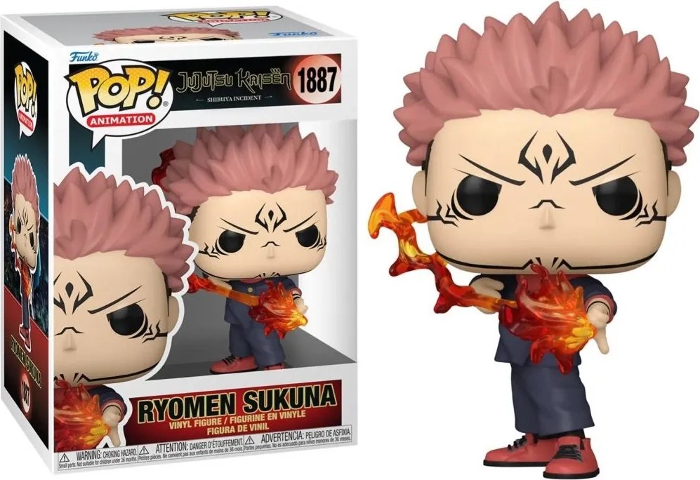 Funko pop! jujutsu kaisen ryomen sukuna 1887