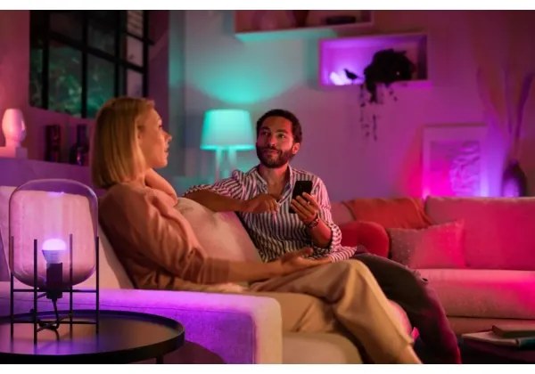 SADA 2x LED RGBW Stmívatelná žárovka Philips Hue WACA P45 E14/5,1W/230V