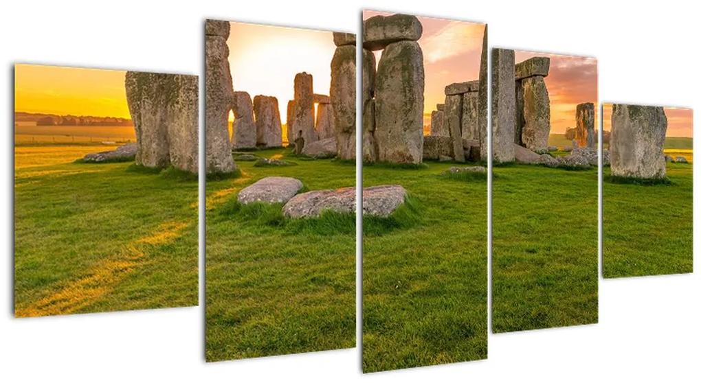 Moderní obraz - Stonehenge