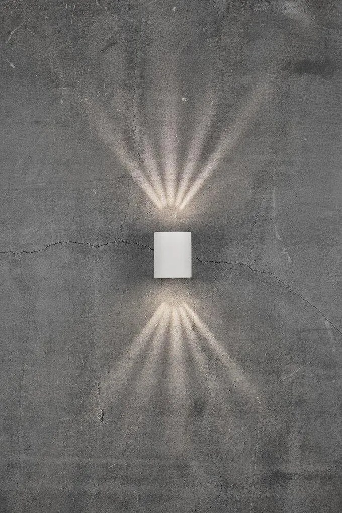 NOR 49701001 Venkovní nástěnné svítidlo Canto 2 2x6W LED bílá čirá - NORDLUX