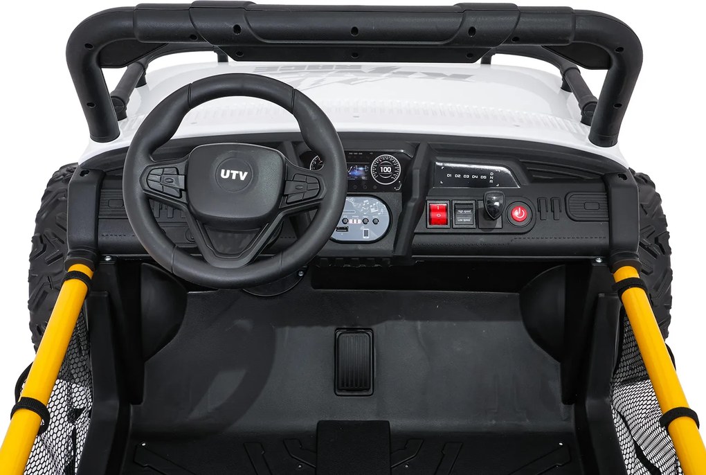 Ramiz Elektrická bugina UTV SPEED pro děti bílá