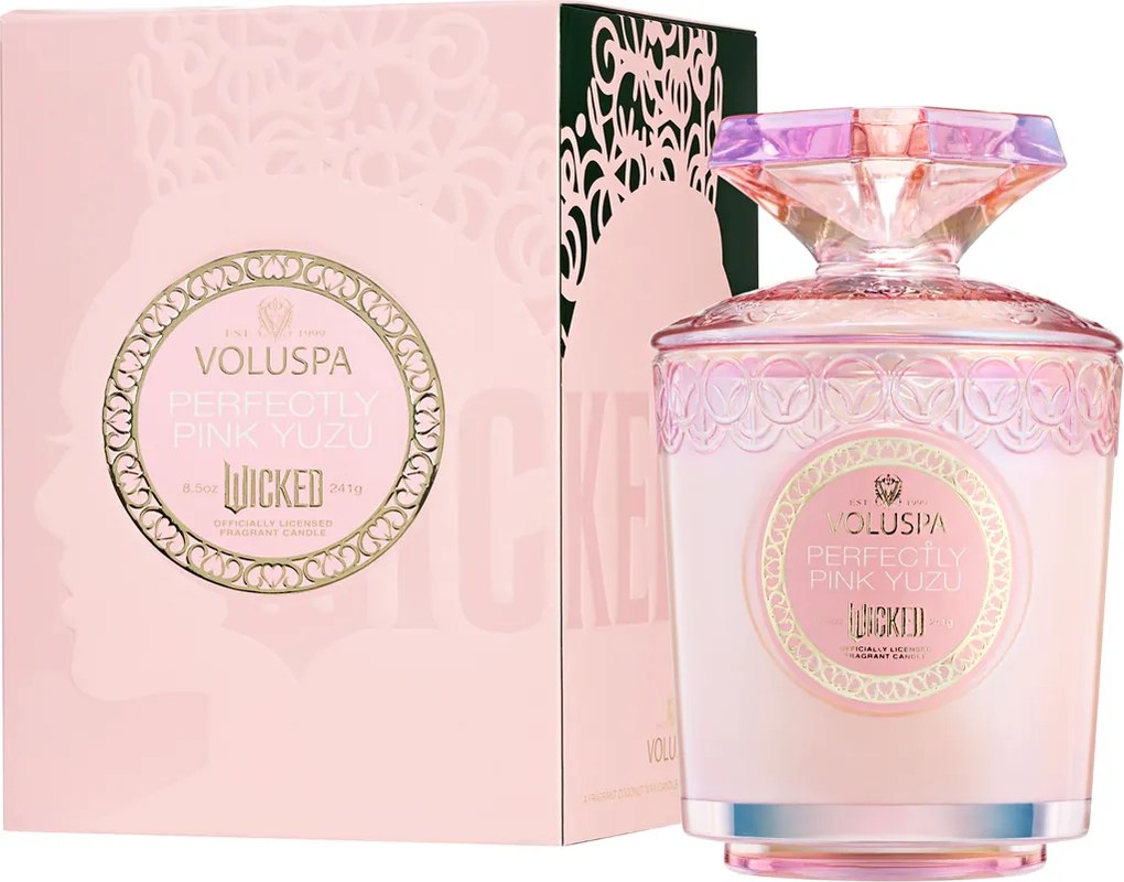 Voluspa Wicked svíčka Perfectly Pink Yuzu, 241 g