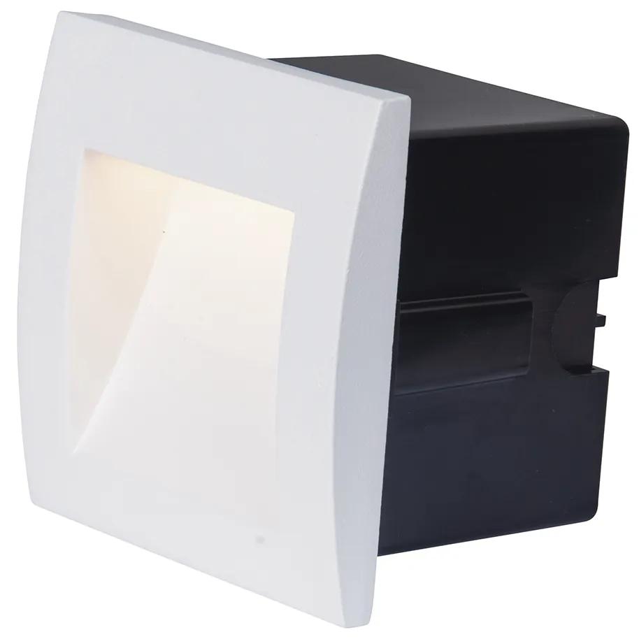 Zambelis E246-W nástěnné LED svítidlo bílé, 1W, 3000K, 9cm