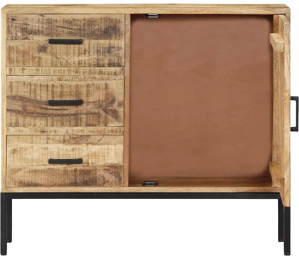 Příborník 88 x 30 x 71 cm masivní mangovníkové dřevo 247969