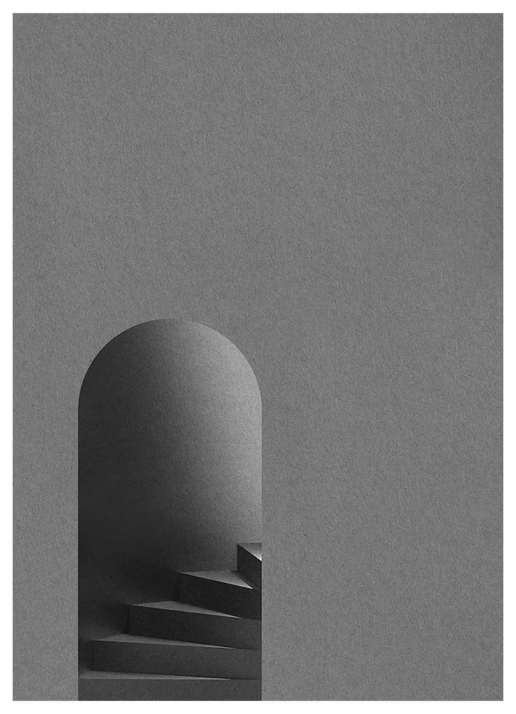 Paper Collective designové moderní obrazy The Opening (100 x 140 cm)