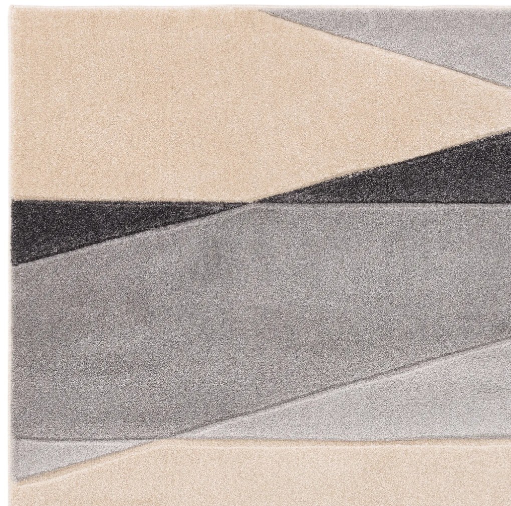 Tribeca Design Kusový koberec Furla Segment Grey Rozměry: 80x150 cm