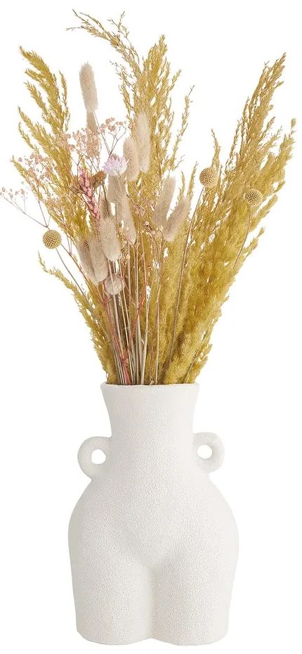 KIM Váza silueta 27 cm - bílá