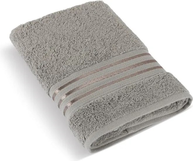 Bellatex Froté ručník a osuška kolekce Linie Šedá 50x100 cm