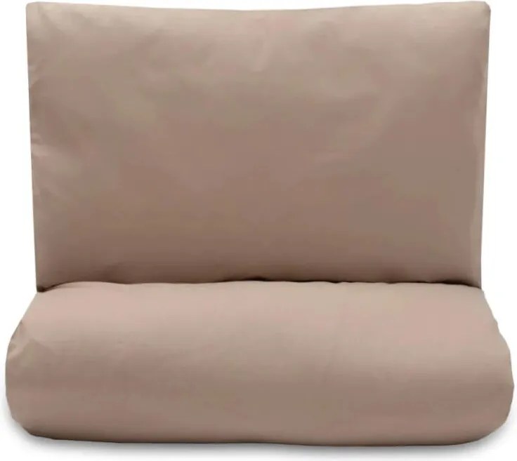 Bavlněný set do postýlky s výplní New Baby 90x120cm cappuccino
