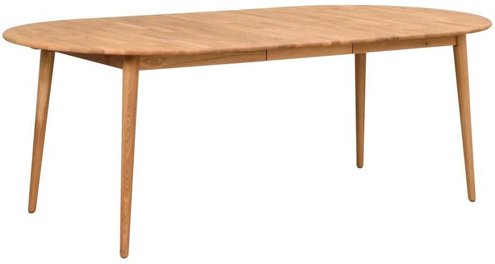 ROWICO oválný rozkládací jídelní stůl TYLER dub 170x105 cm 119712