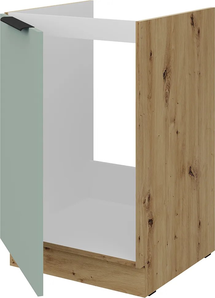 ARIA st | dolní skříňka 50 ZL 1F dřezová | 50 cm | ANTI FINGERPRINT povrch | artisan/aquamarine