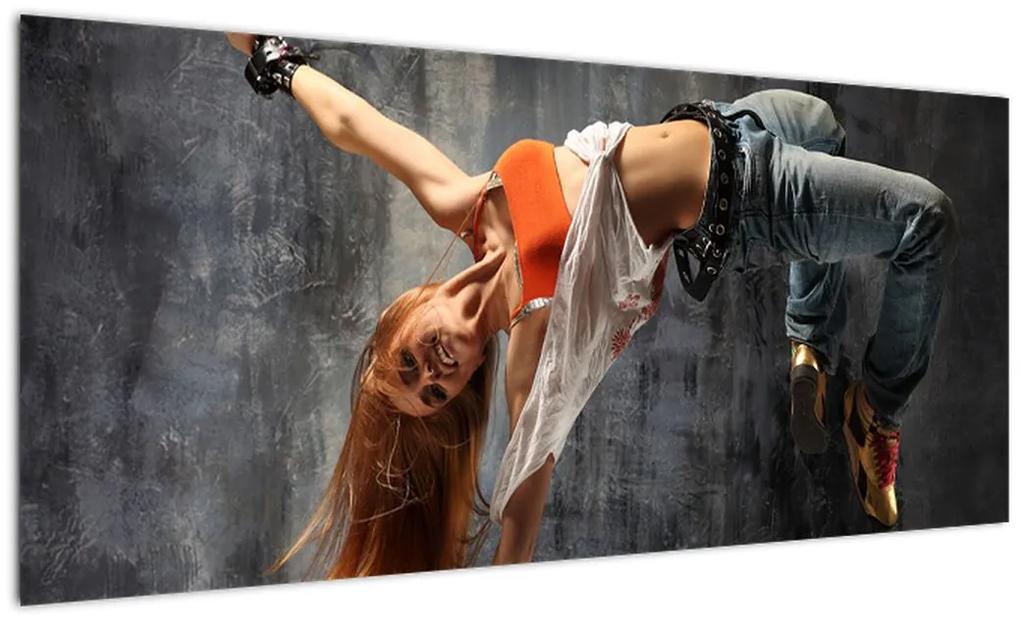 Street Dance tanečnice - obraz (100x40cm)
