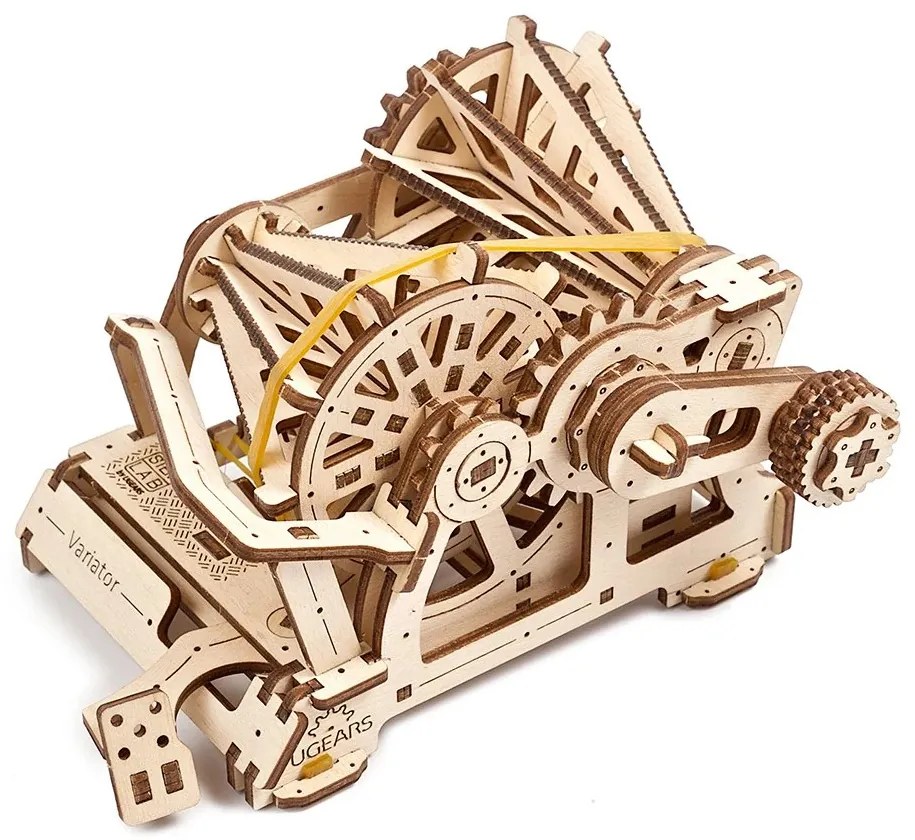 Ugears 3D dřevěné mechanické puzzle STEM výukový variátor