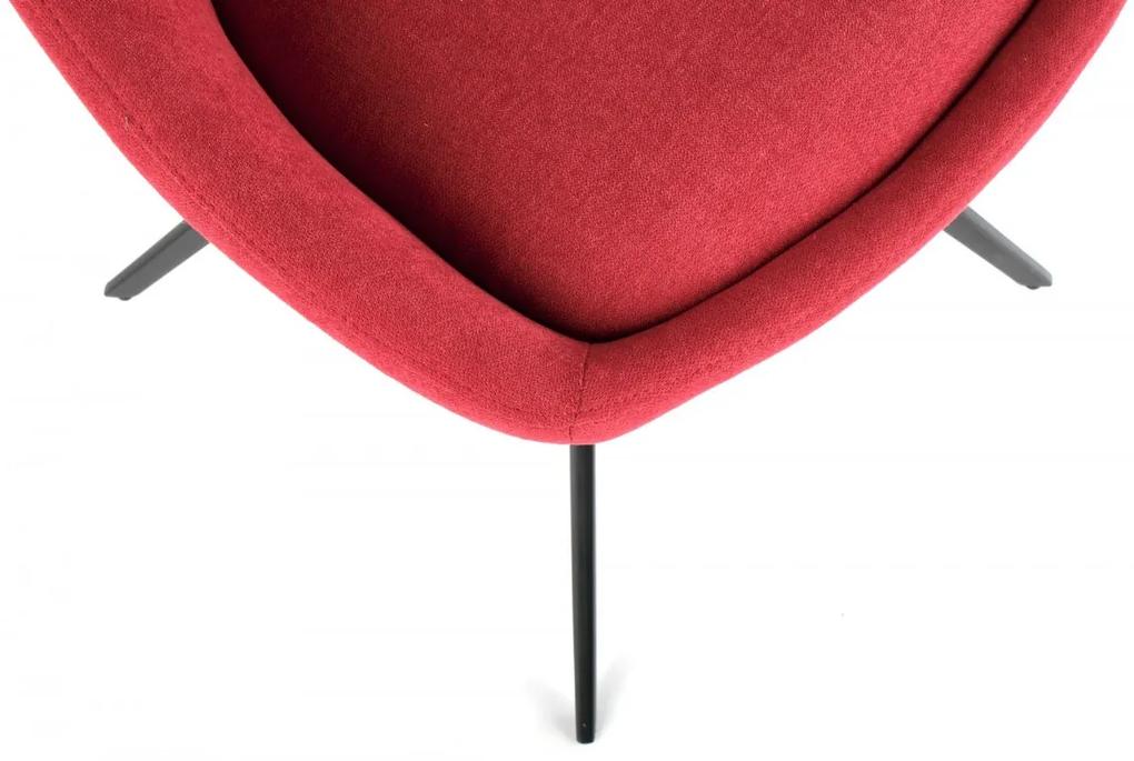 Designová židle Leny červená