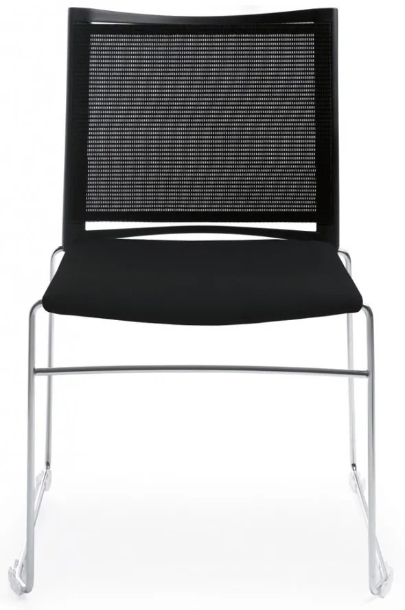 ProfiM - Židle ARIZ 575V se síťovaným opěrákem a čalouněným sedákem