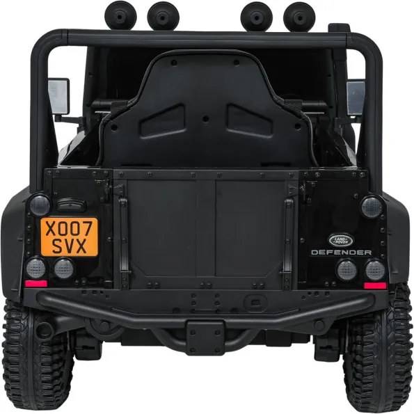 Elektrické autíčko Land Rover Defender 110 SVX černé