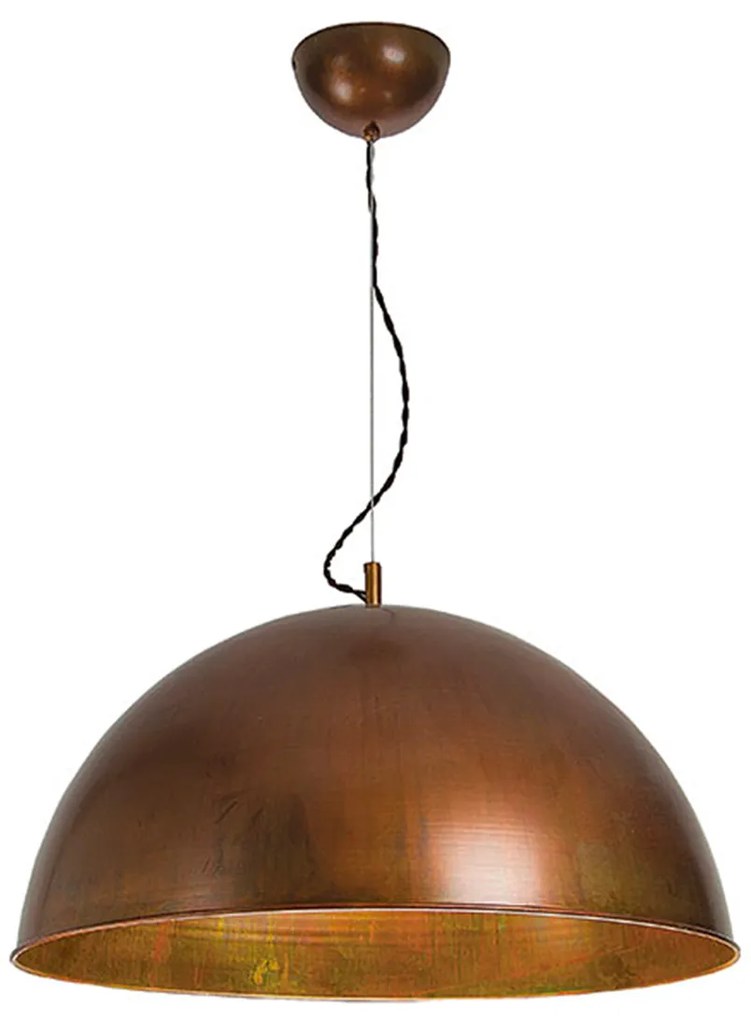 Zambelis 16123 závěsné svítidlo, rezavá měď, 1xE27, 50cm