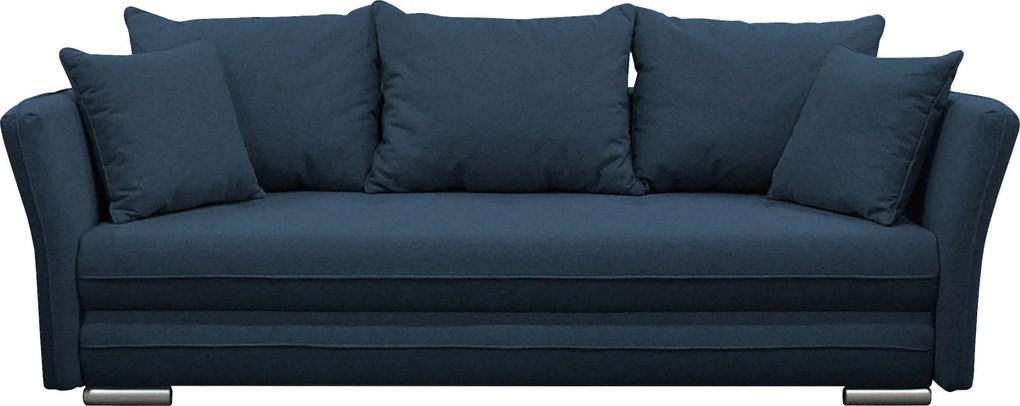 XXXLutz ROZKLÁDACÍ POHOVKA, textil, modrá MID.YOU - Rozkládací pohovky - 001574003702