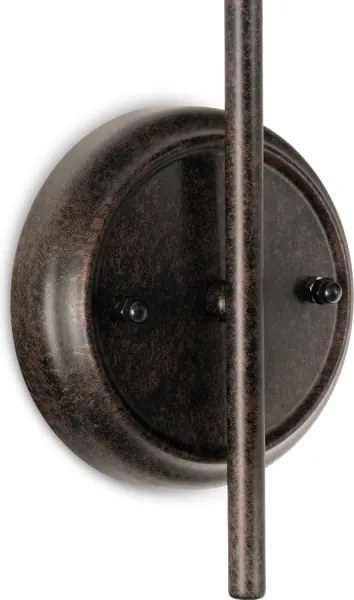 Brilagi - Nástěnná lampa FORGE 1xE27/60W/230V černá