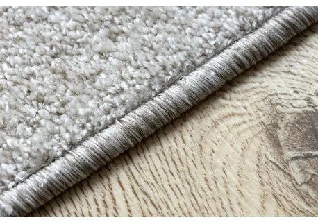 koberec, koberec metráž SANTA FE krémový 031 hladký, Jednotný jedno velikost 400x400 cm | krásné koberce cz