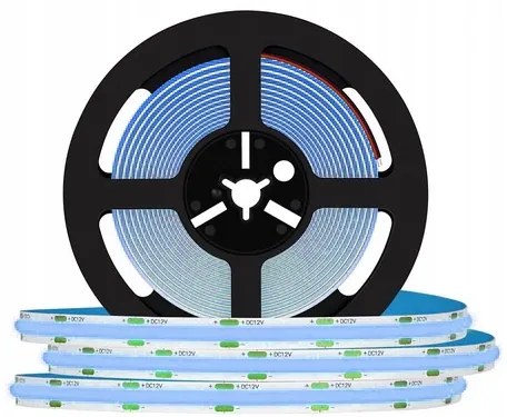 BERGE LED pásek NEON COB homogenní - 12V - 5 m - modrý