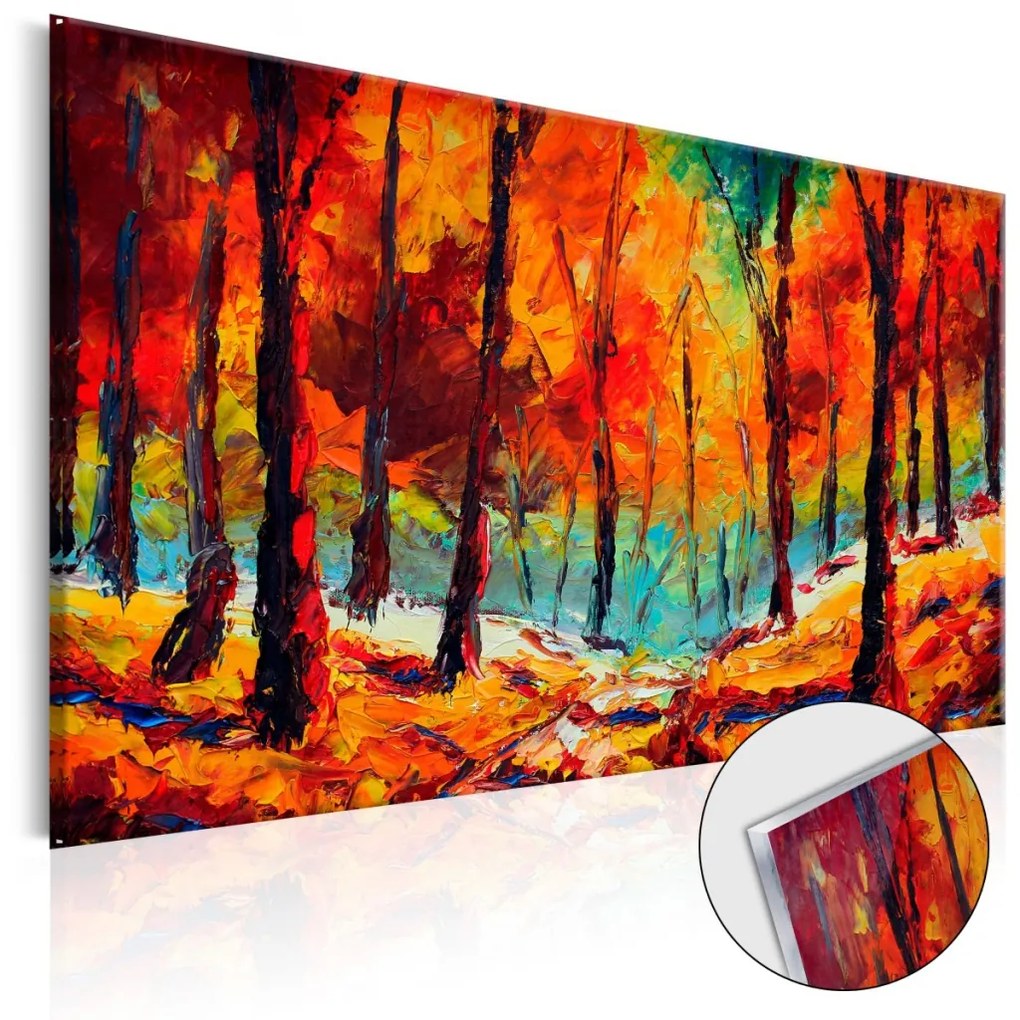 Murando DeLuxe Akrylátové sklo obraz Podzim Velikost (šířka x výška): 60x40 cm