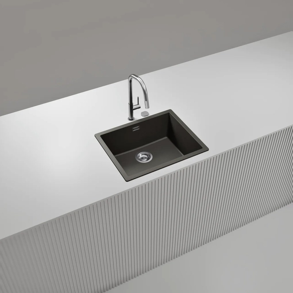 Schock Dřez KAIA N-100L Silverstone horní uložení