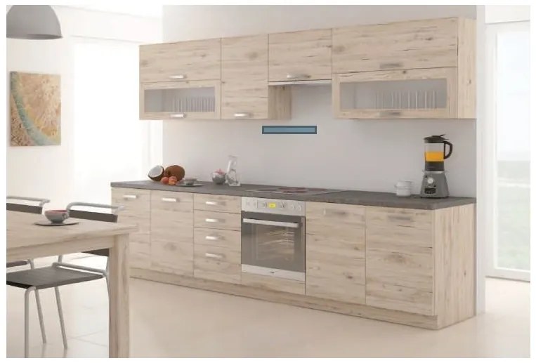 Nábytek Elegance Kuchyňská linka BORDIA - volitelná sestava skříněk