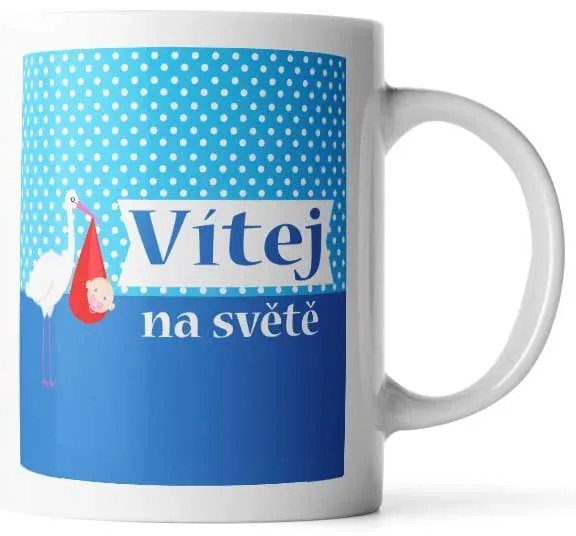 Sablio Hrnek Vítej na světě - 330 ml - standard