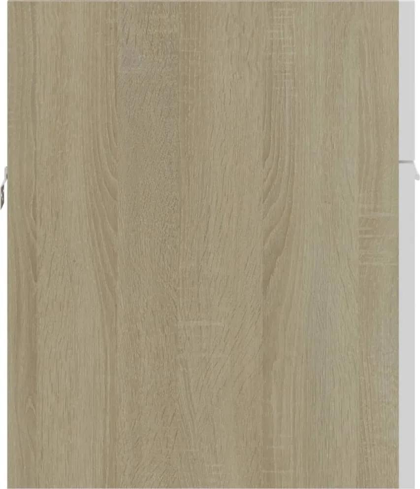 vidaXL 2dílný set koupelnového nábytku kompozitní dřevo [804805] Barva: Betonová šedá
