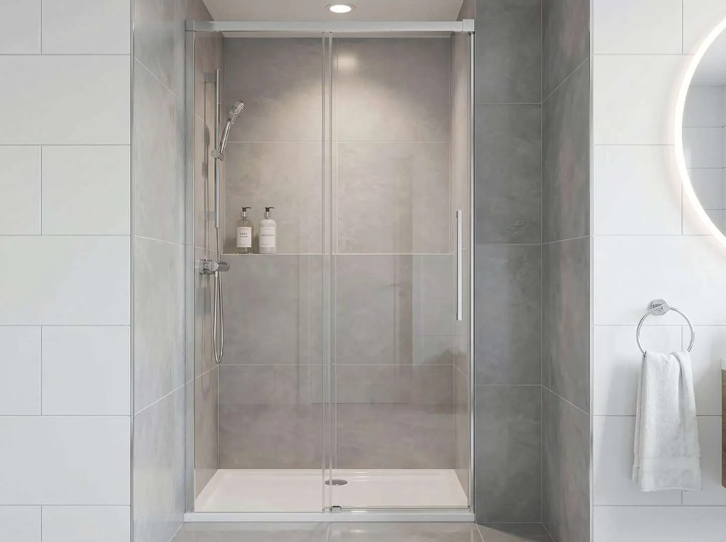 Gelco Lux - Sprchové dveře 110 cm, čiré sklo/chrom GU1211CH