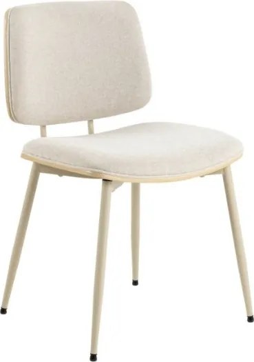 Jídelní židle Owen krémová/dub přírodní