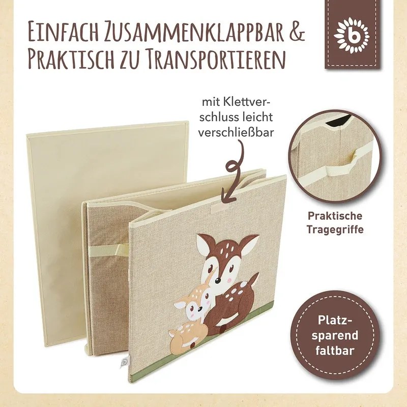 Bieco - Úložný box s víkem - koloušci