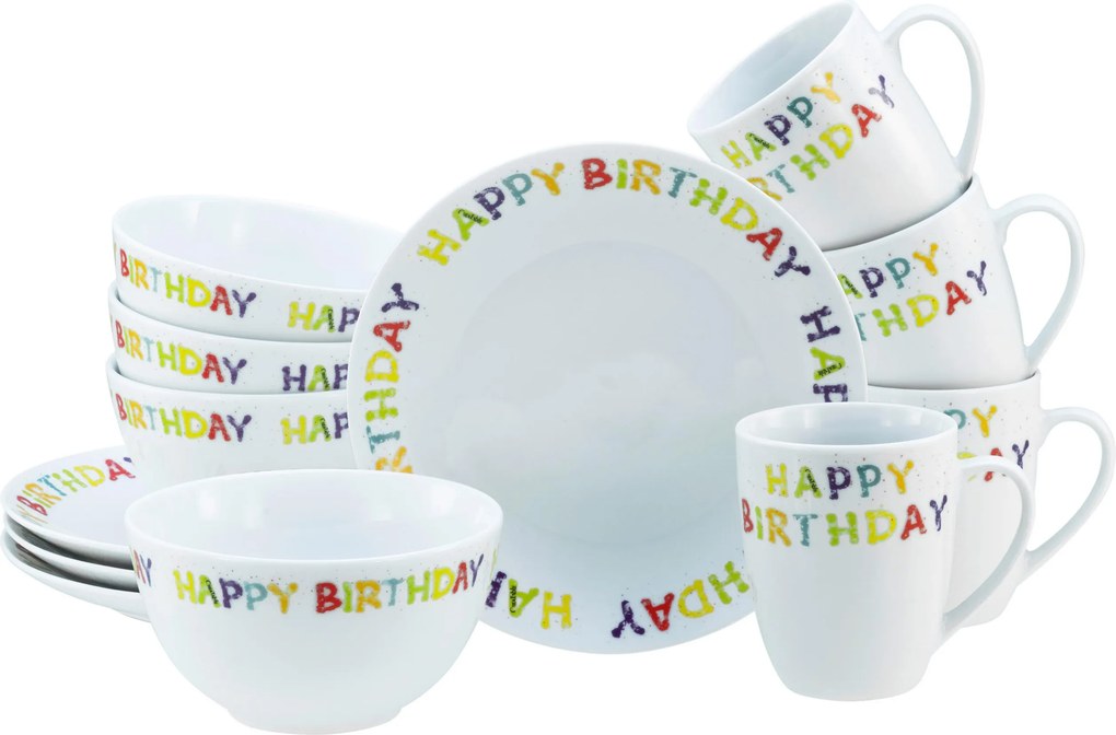 XXXLutz SNÍDAŇOVÁ SOUPRAVA porcelán keramika Creatable - Kolekce nádobí - 007768064601