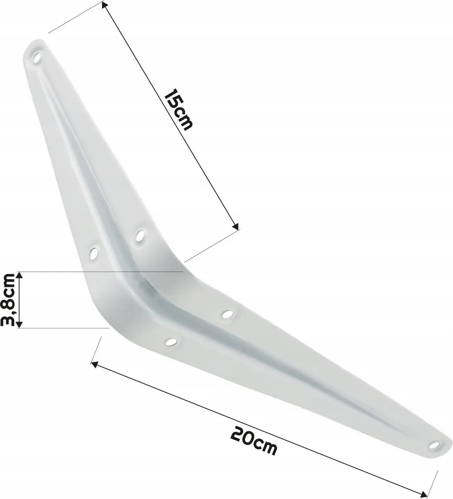 Konzola police 6"x8" /150*200 mm