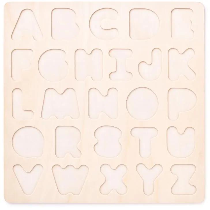 Woody Puzzle ABC- písmena na desce
