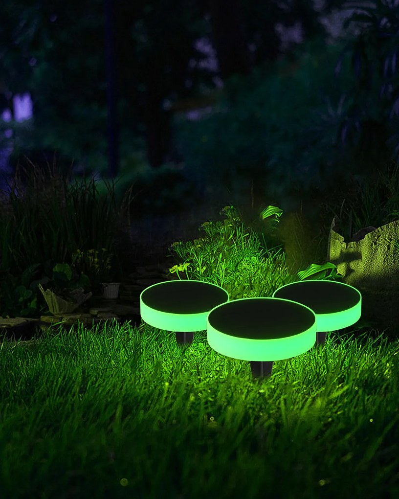 Immax NEO LITE smart solární svítidlo ROUND, RGB, IP65, BT, TUYA