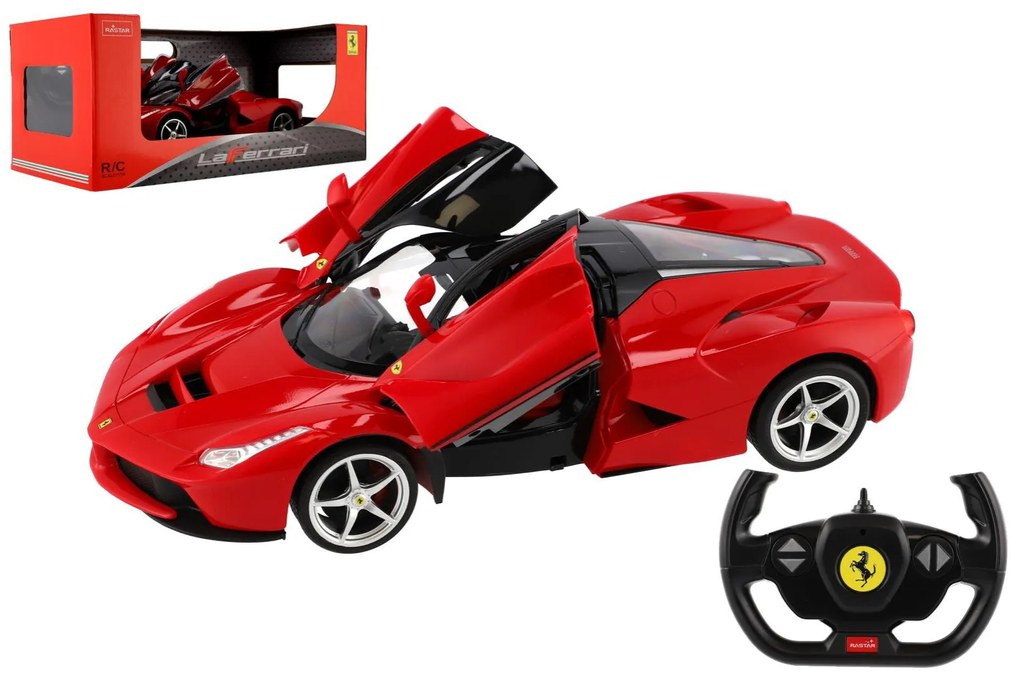 Auto RC LaFerrari RASTAR plast 32cm 2,4GHz na dálk. ovládání na baterie v krab. 43x19x23cm