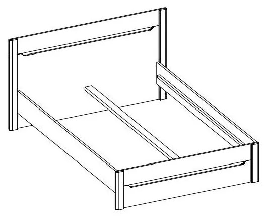 Casarredo DESJO 53 postel 160x200 cm