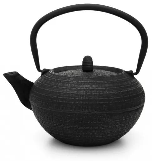 Bredemeijer Bredemeijer Litinová konvička na čaj Tibet 1.2L černá
