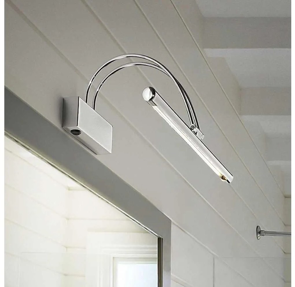 Ideal Lux | Ideal Lux - LED Obrazové svítidlo MIRROR LED/4,62W/230V chrom | ID007045
