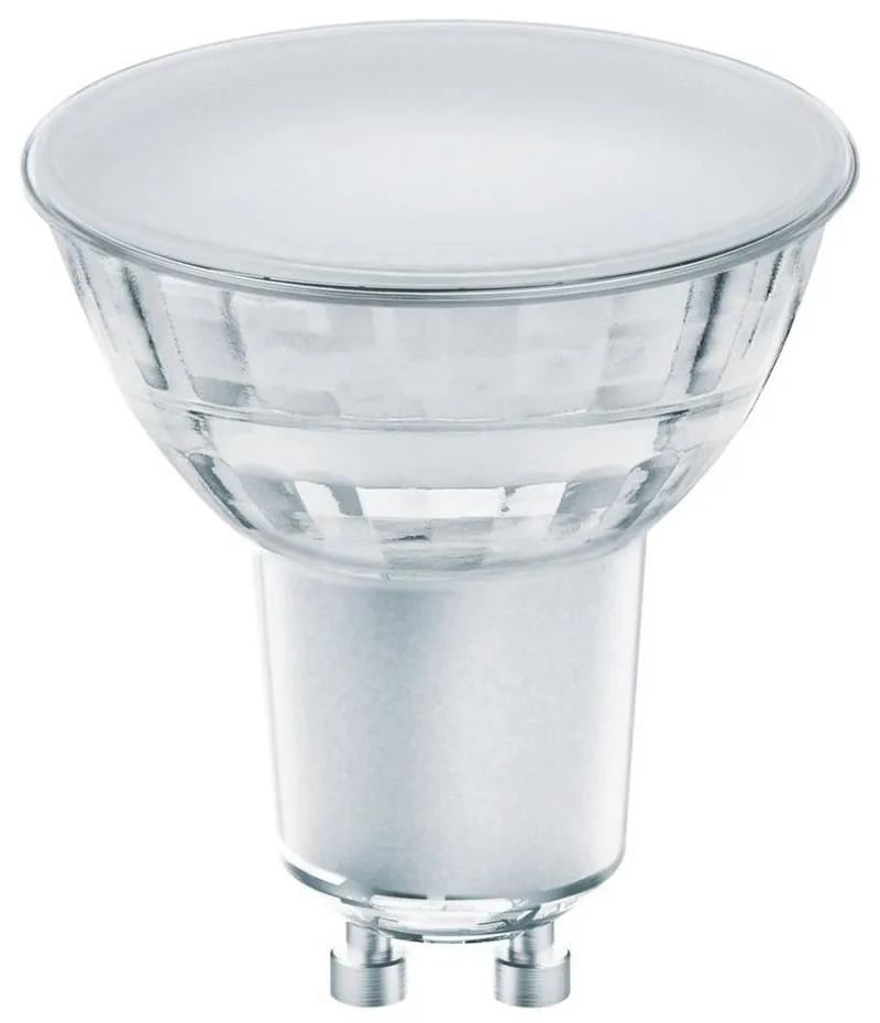 Stmívatelná reflektorová LED bodovka GU10 4,1 W PLUS, teplá bílá