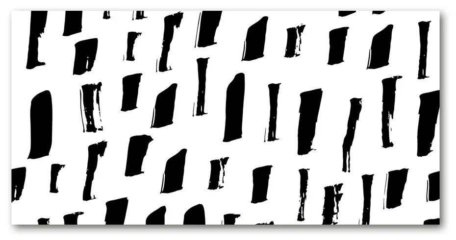 Wallmuralia Foto obraz akryl do obýváku Černobílé skvrny 120x60 cm