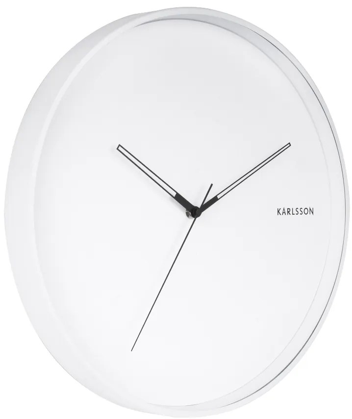 Designové nástěnné hodiny 5807wh karlsson 40cm