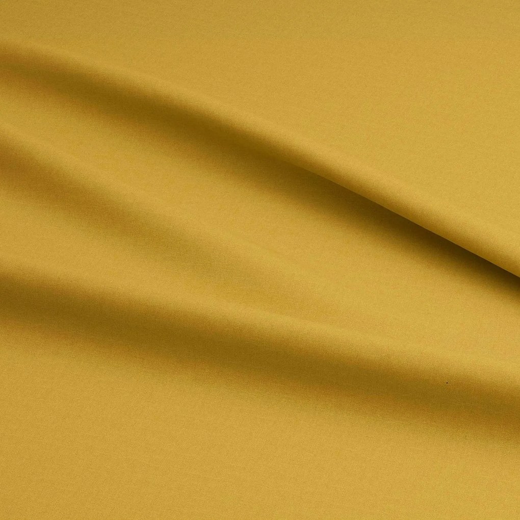 Perkálové bavlněné povlečení Jednobarevné - medově žluté 2 Velikost: 140 x 200 + 70 x 90