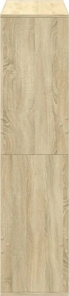 Knihovna dub sonoma 100 x 33 x 135 cm kompozitní dřevo 3309386